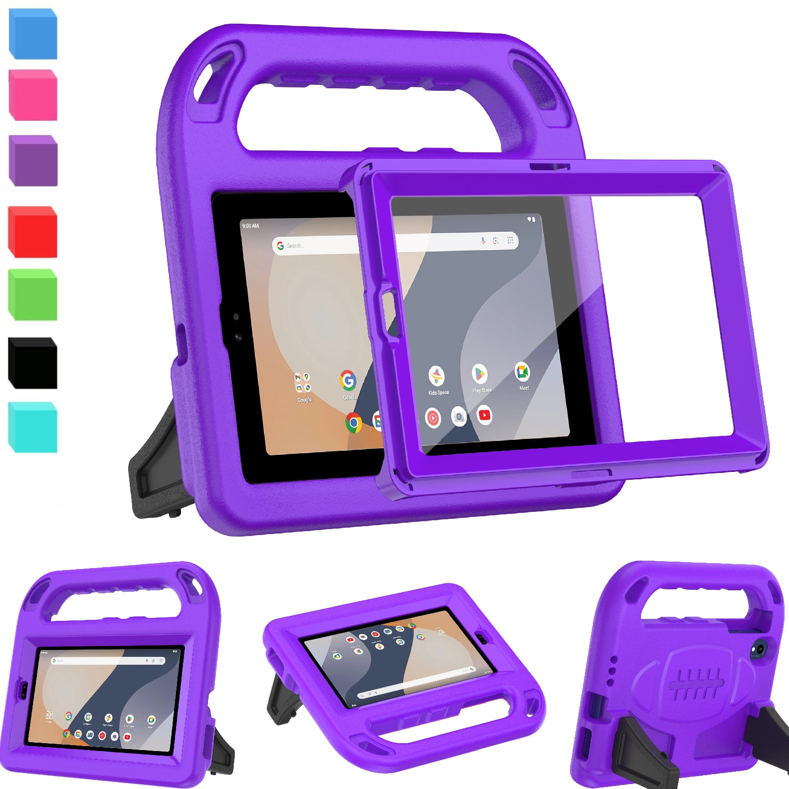 AVAWO Kids Case for Onn. 8" 4th Generation 2024, Hanle Stand Protective ...