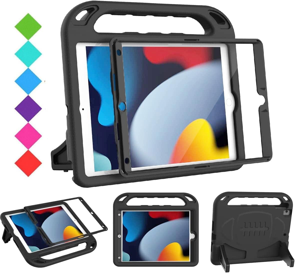 AVAWO Kids Case for iPad 9th/8th/7th Gen 10.2 2021/2020/2019 with ...