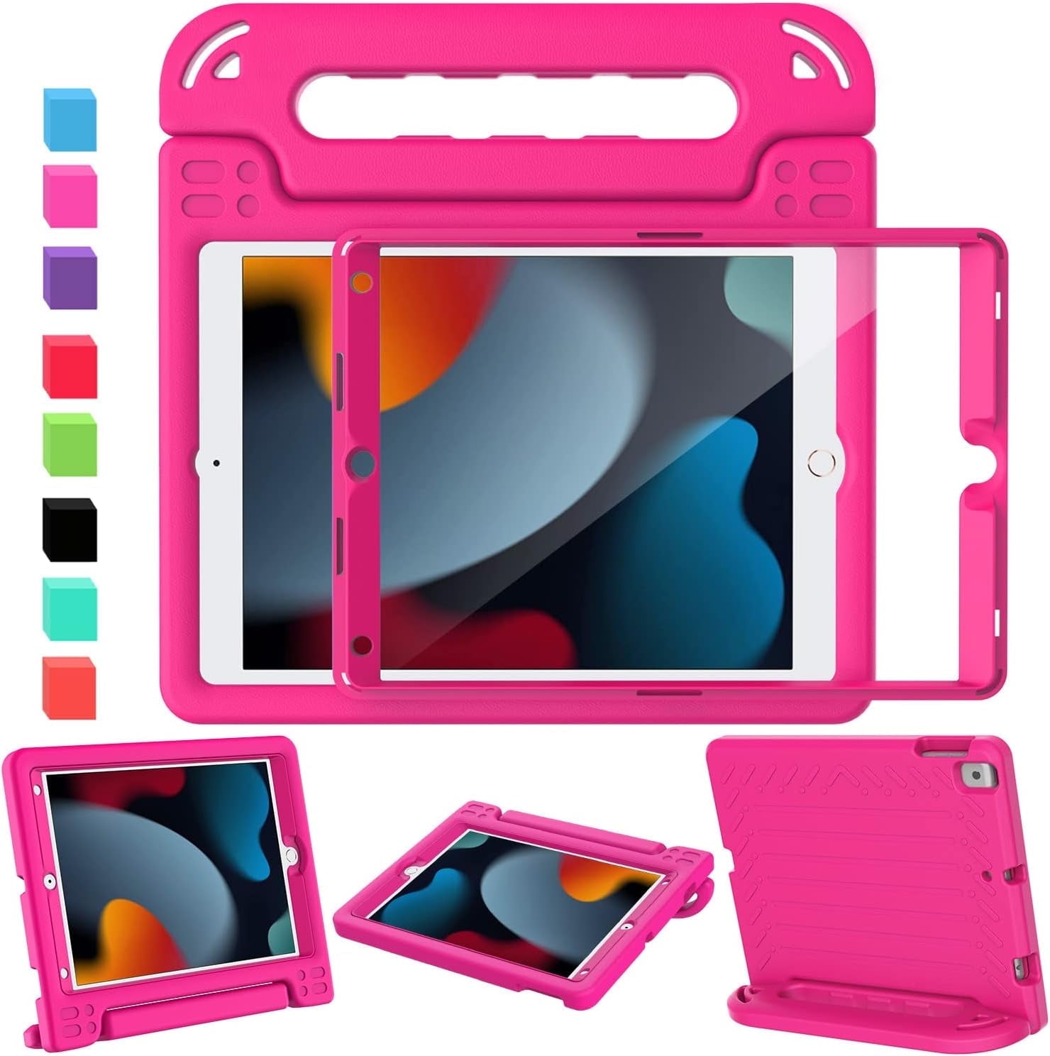 AVAWO Kids Case for iPad 9th/8th/7th Gen 10.2 inch, Lightweight ...