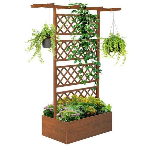 Planter Trellis Privacy Screen