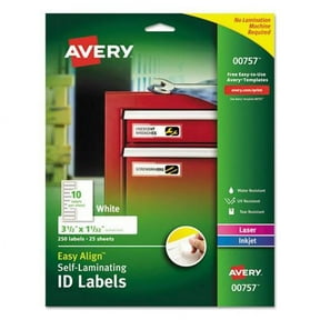 Avery Self Adhesive Laminating Sheets