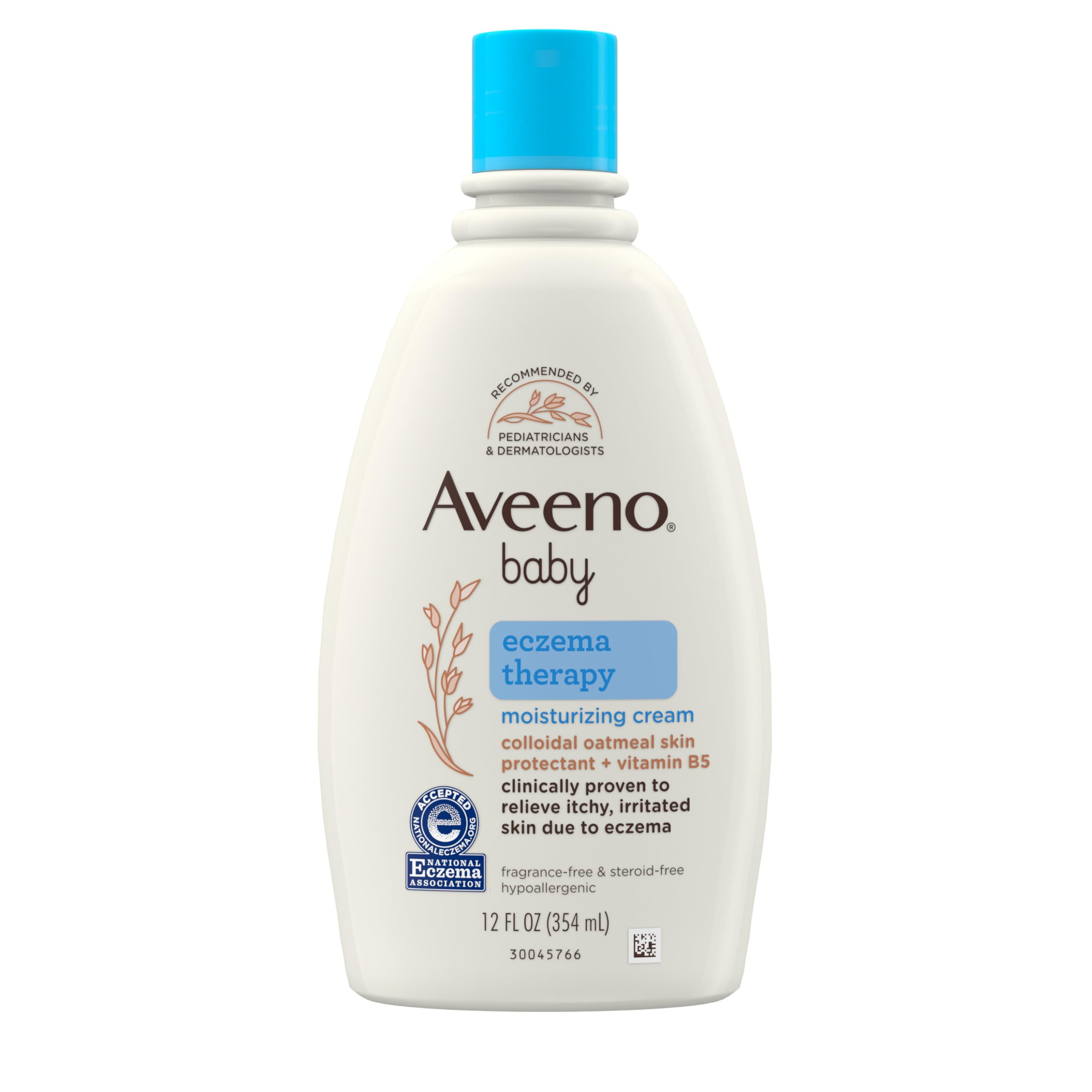AVEENO BABY Eczema Therapy Moisturizing Cream, Colloidal Oatmeal ...