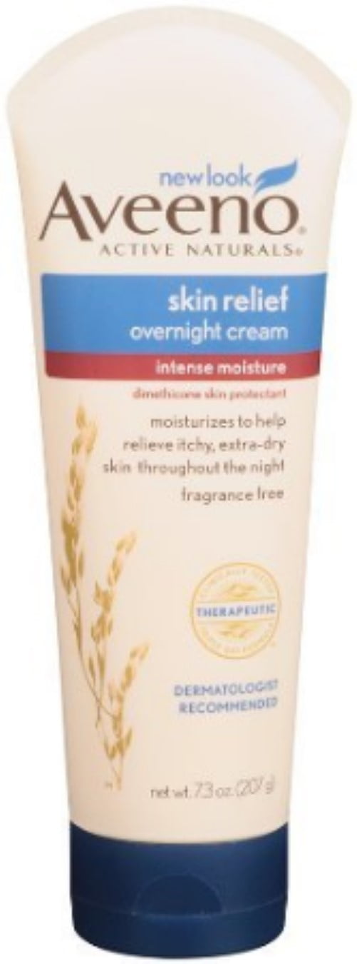 AVEENO Intense Relief Overnight Cream 7.30 oz (Pack of 6) - Walmart.com