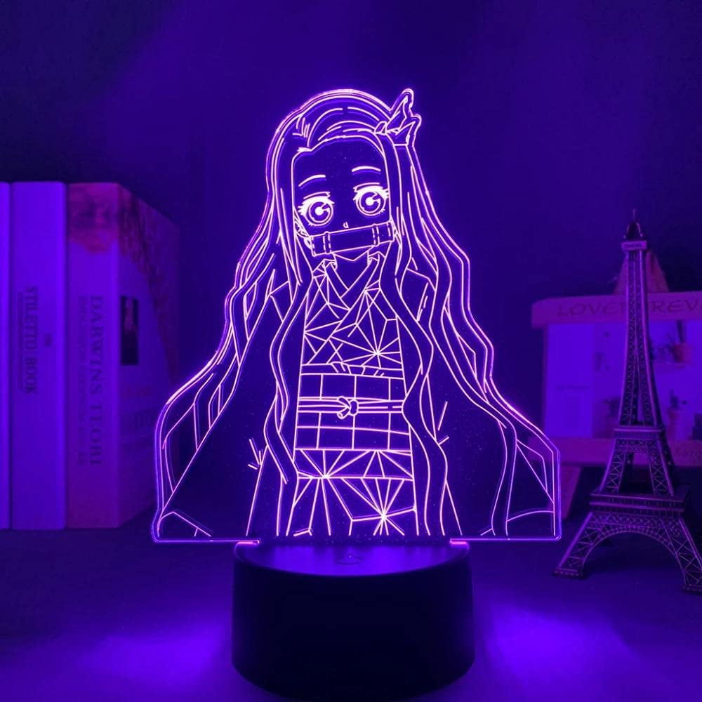 AVEKI Demon Slayer Nezuko Kamado lamp Anime LED Decor Lighting Child ...