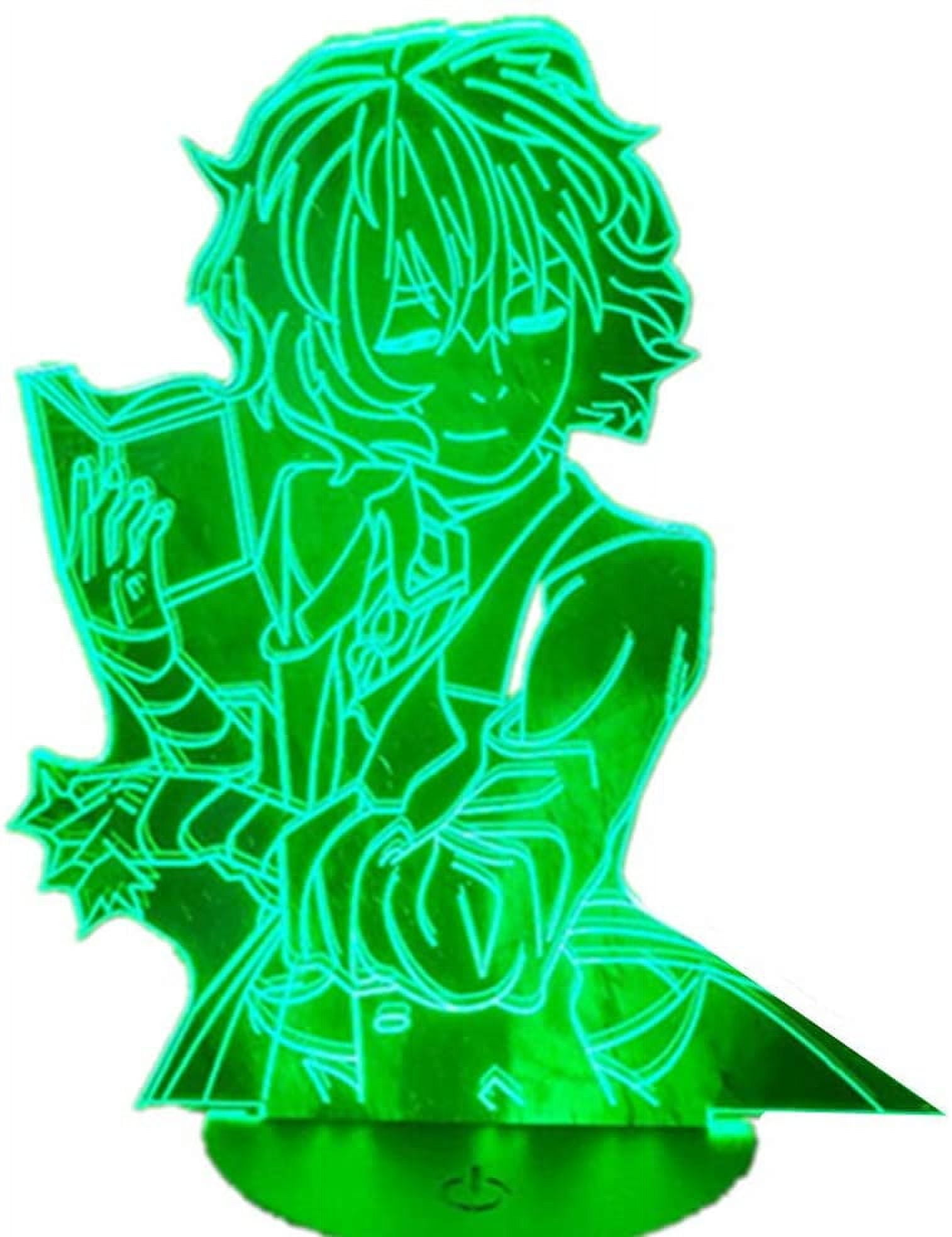 AVEKI New Anime Manga BUNGO STRAY DOGS DAZAI BOOK 3D Led Anime Lamp ...