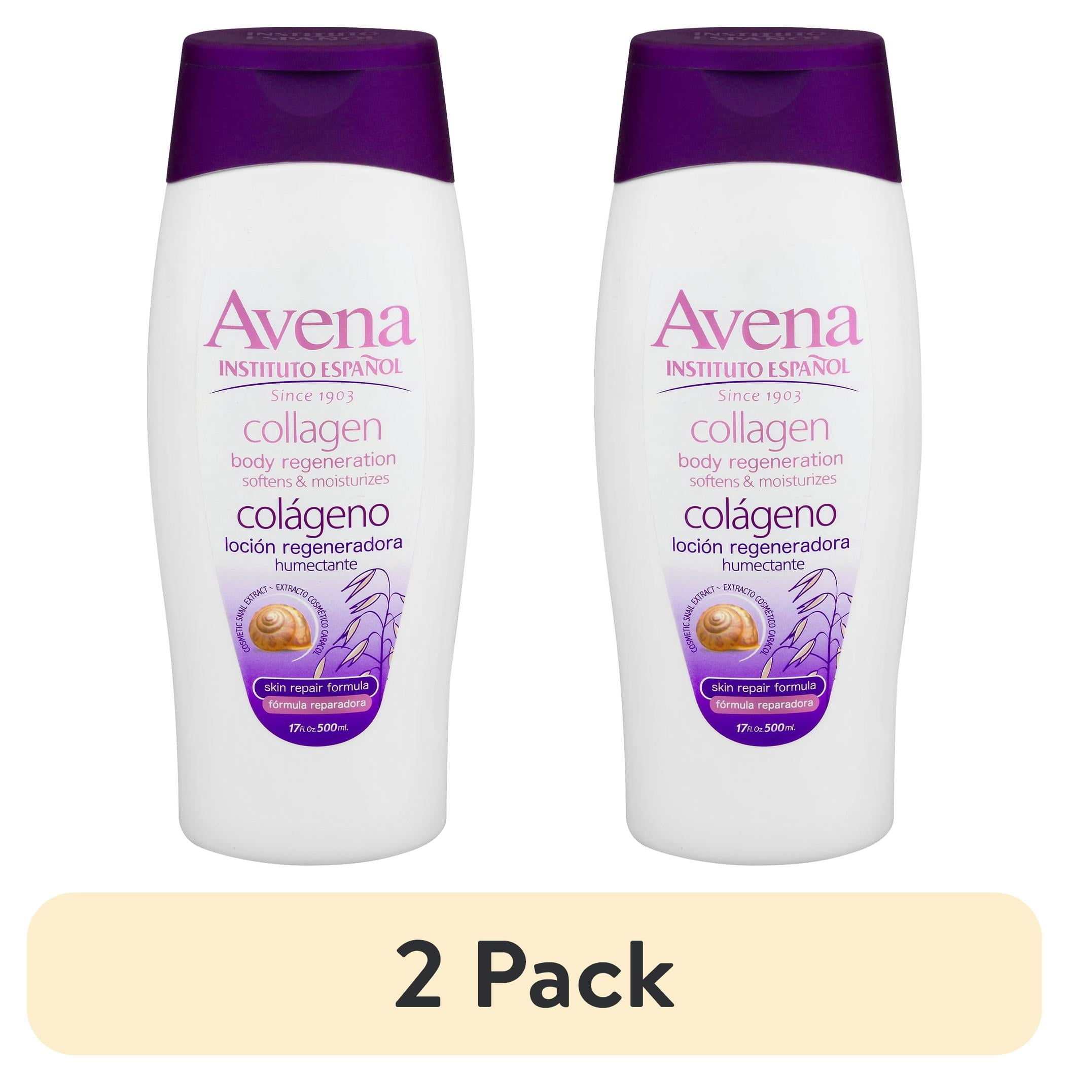 (2 pack) AVENA Collagen Hand & Body Lotion, Softens and Moisturizes ...