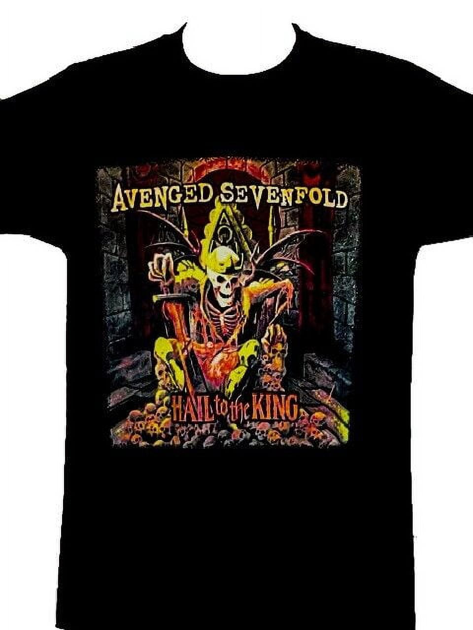 AVENGED SEVENFOLD - HAIL THE KING - NEW Band Merch Black T-shirt ...