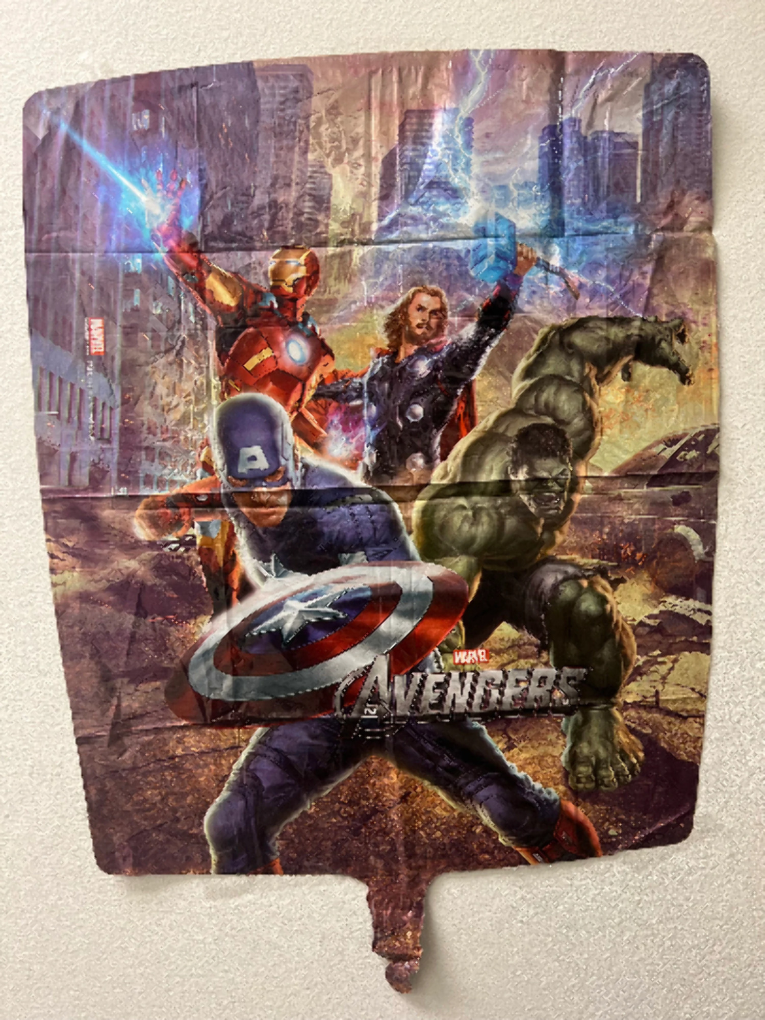 AVENGERS SHAPE BALLOON Large Foil Mylar Balloon Party Supplies ...