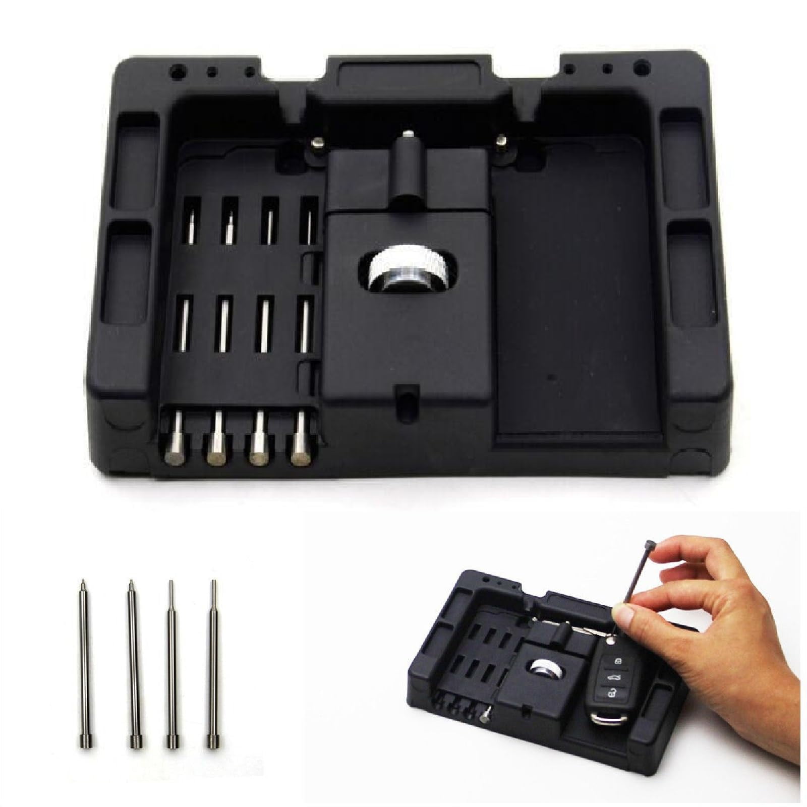 AVETUL Car Key Pin Removal Tool - Car Folding Remote Key Pin Remover ...