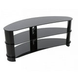 AVF Curved TV Stand 32"-65" Flat or Curved TV, Black - Walmart.com