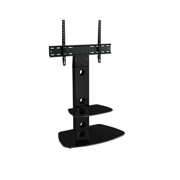 AVF SDC1140BB-a TV Stand for up to 55-inch TVs, Black Safety Glass ...