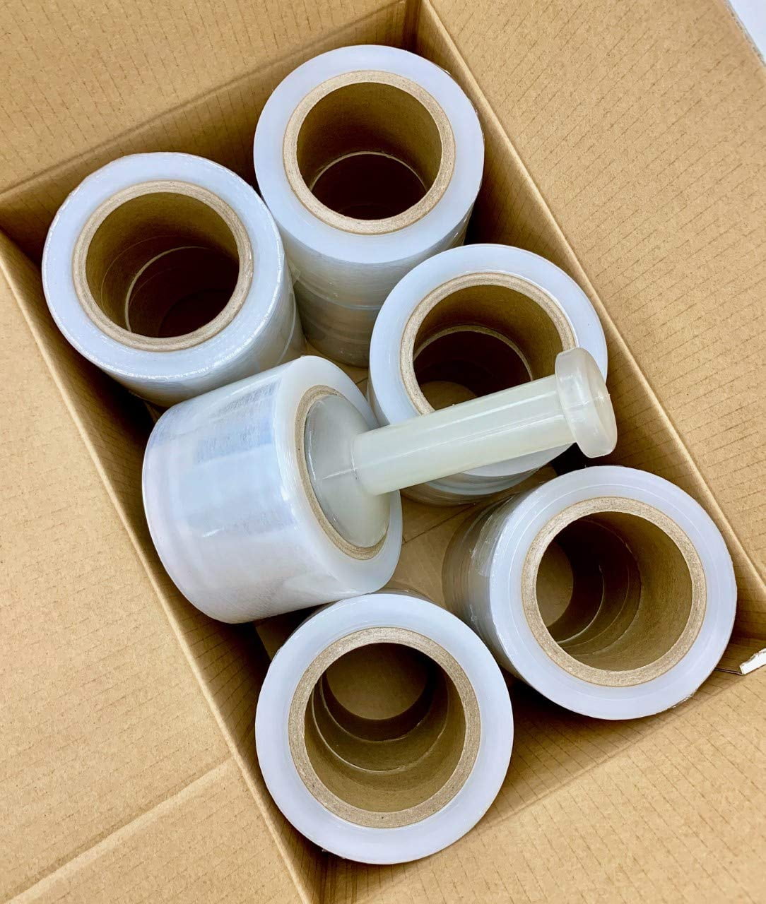 AVG Packaging Supplies Plastic Stretch Pallet Wrap (3” x 1000 ft) - 3 ...