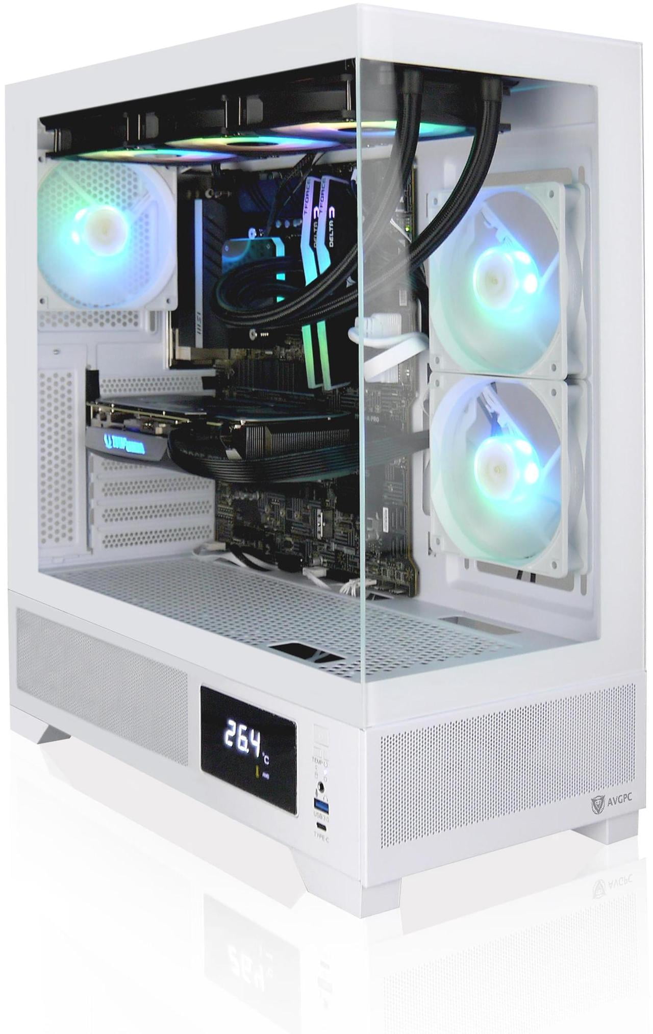 AVGPC Whirlwind Gaming PC AMD Ryzen 7 9700X Zen5, Radeon RX 9070 XT ...