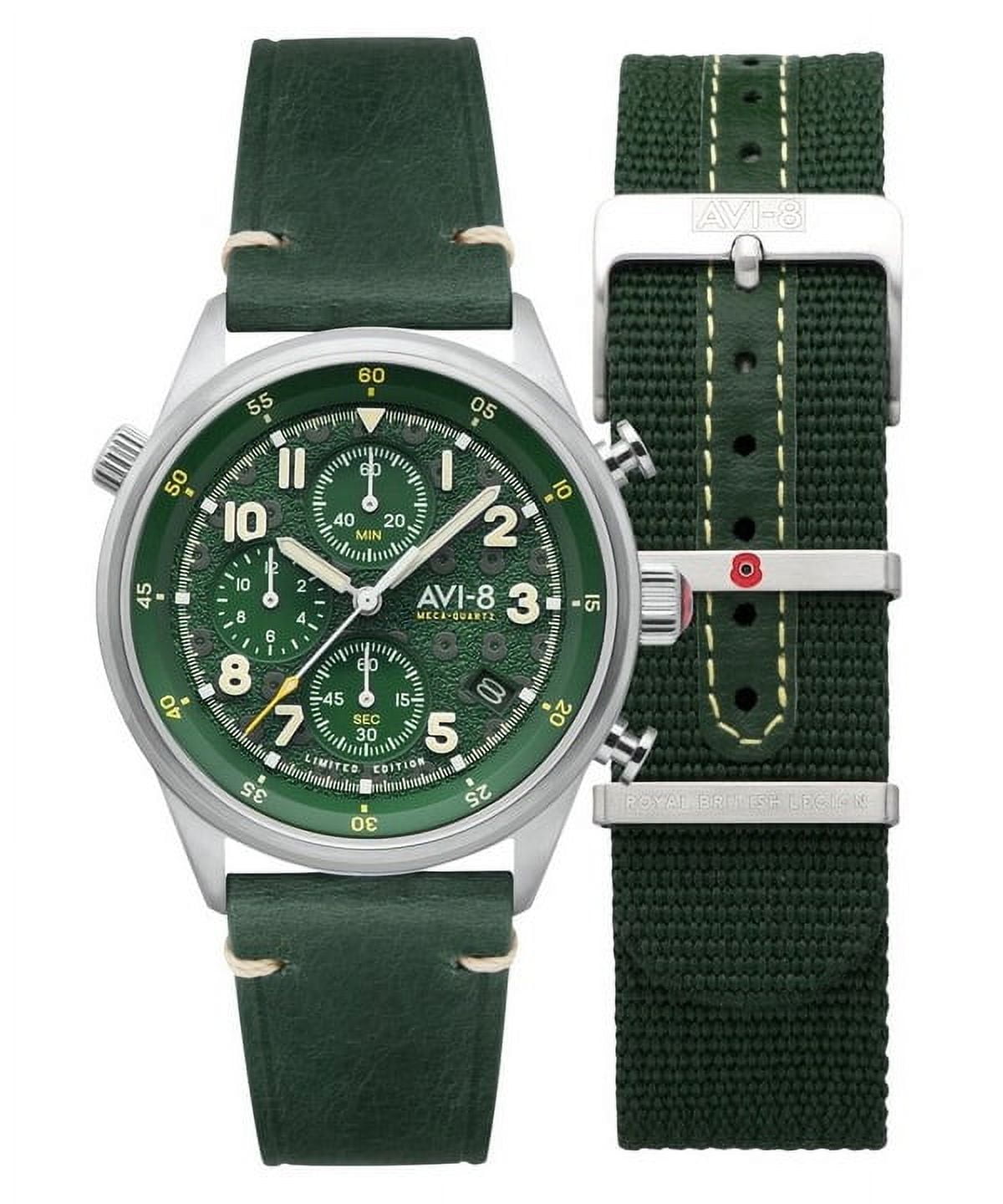 AVI-8 Flyboy Royal British Legion Tri-Service Chronograph Limited ...