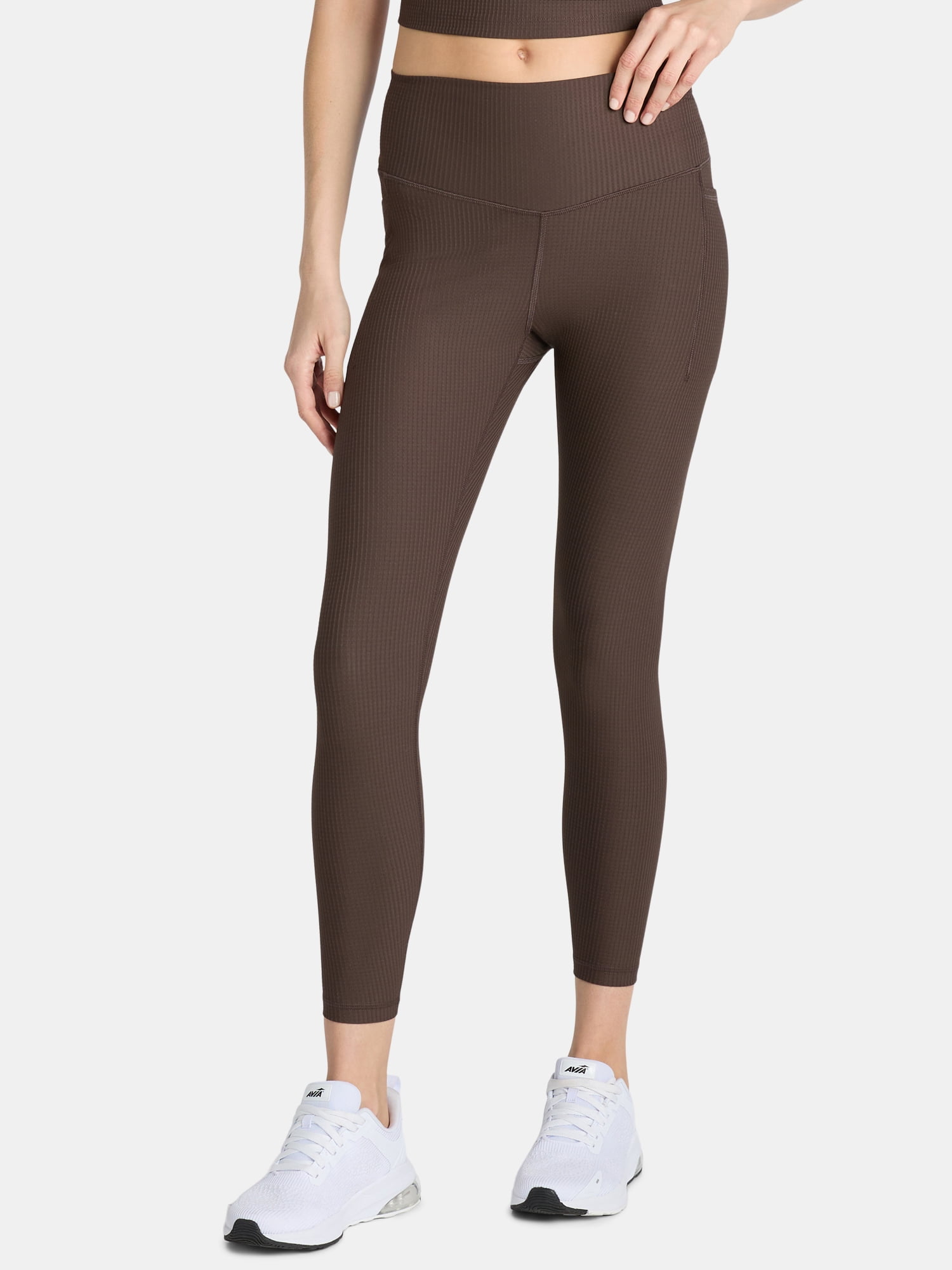 Avia Women's Grid Waffle Leggings, Sizes XS-XXXL - Walmart.com