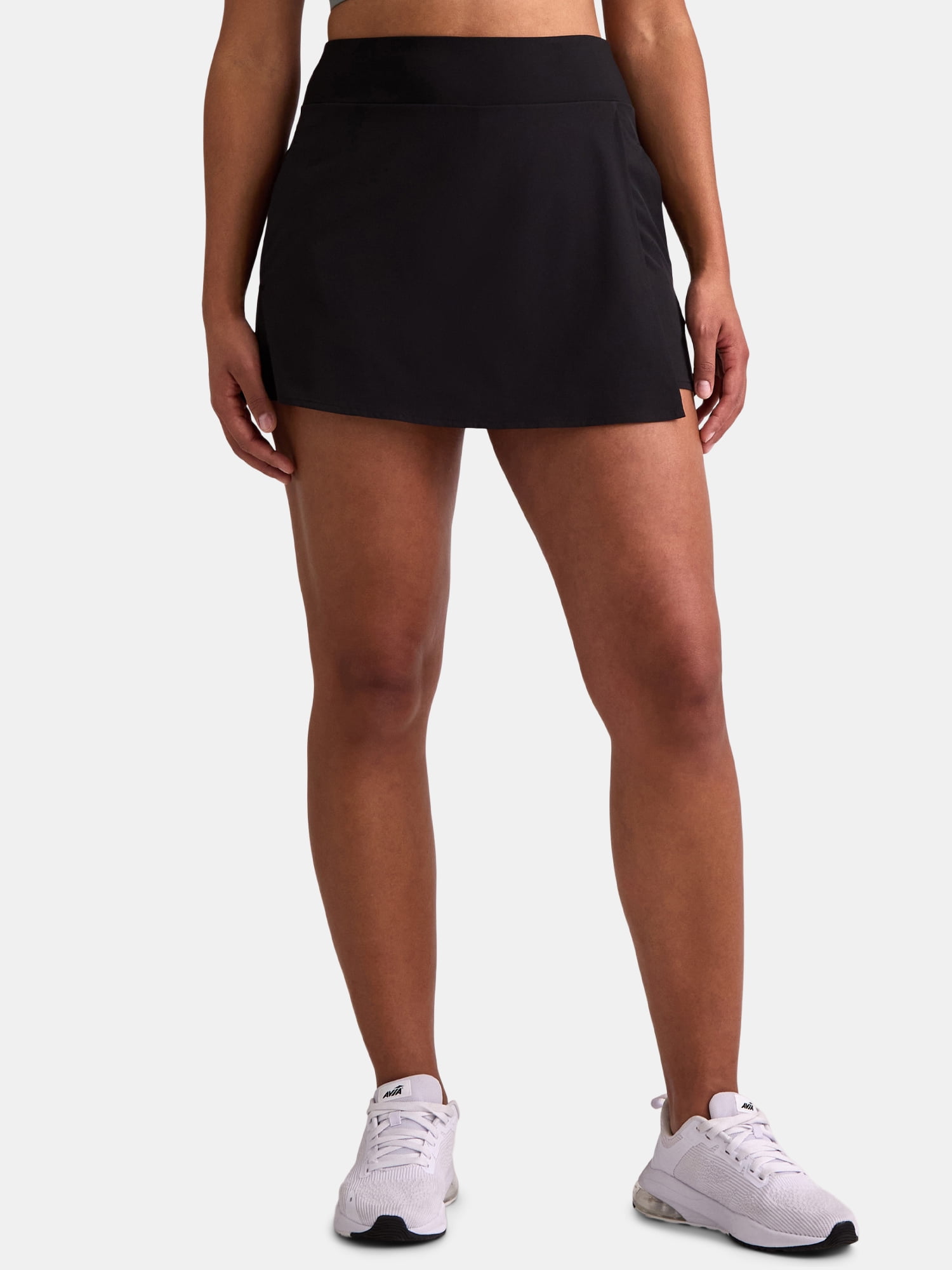 Avia Women's and Women's Plus Crossover Pocket Skort, Sizes XS-4X ...