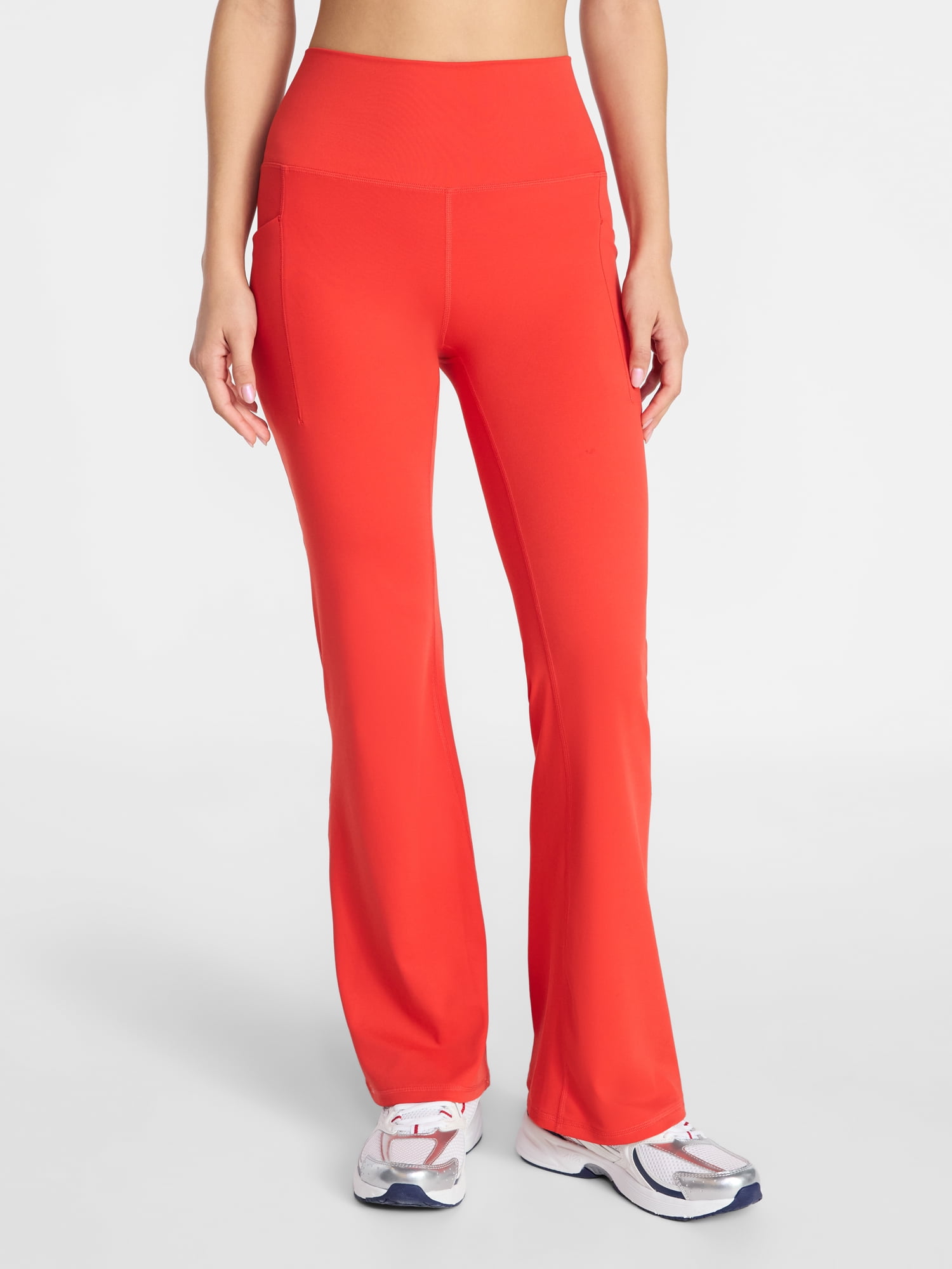 Avia Women's and Women's Plus SoftSculpt Flare Leggings, Sizes XS-4X ...