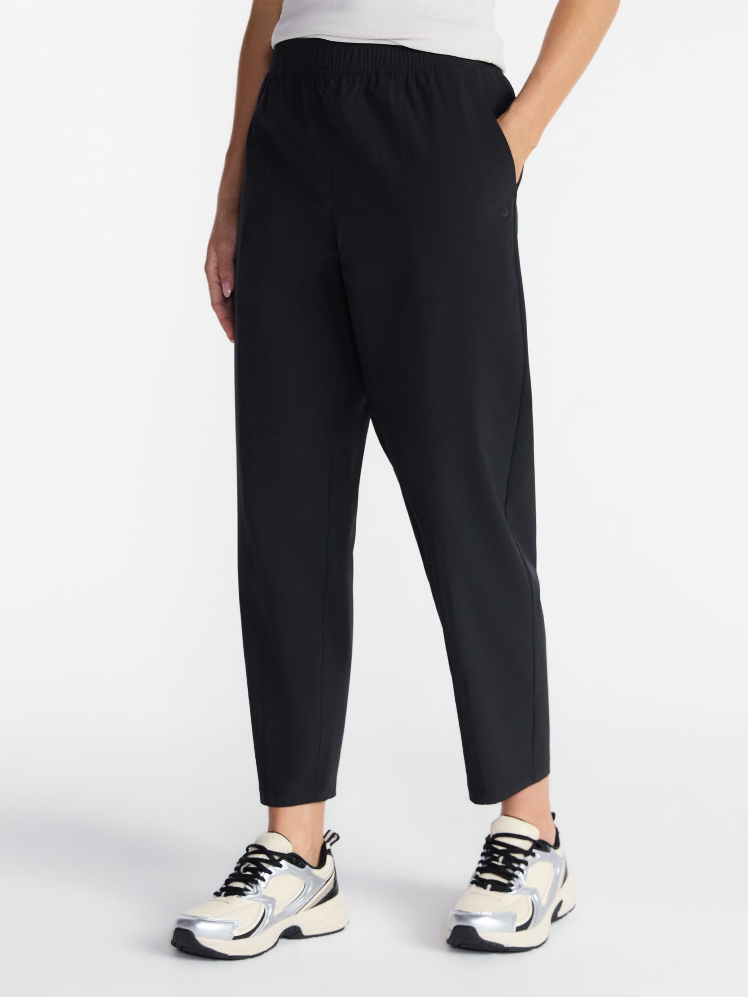 Avia Women's FeatherStretch Woven Tapered Pants, 27'' Inseam, Sizes XS ...