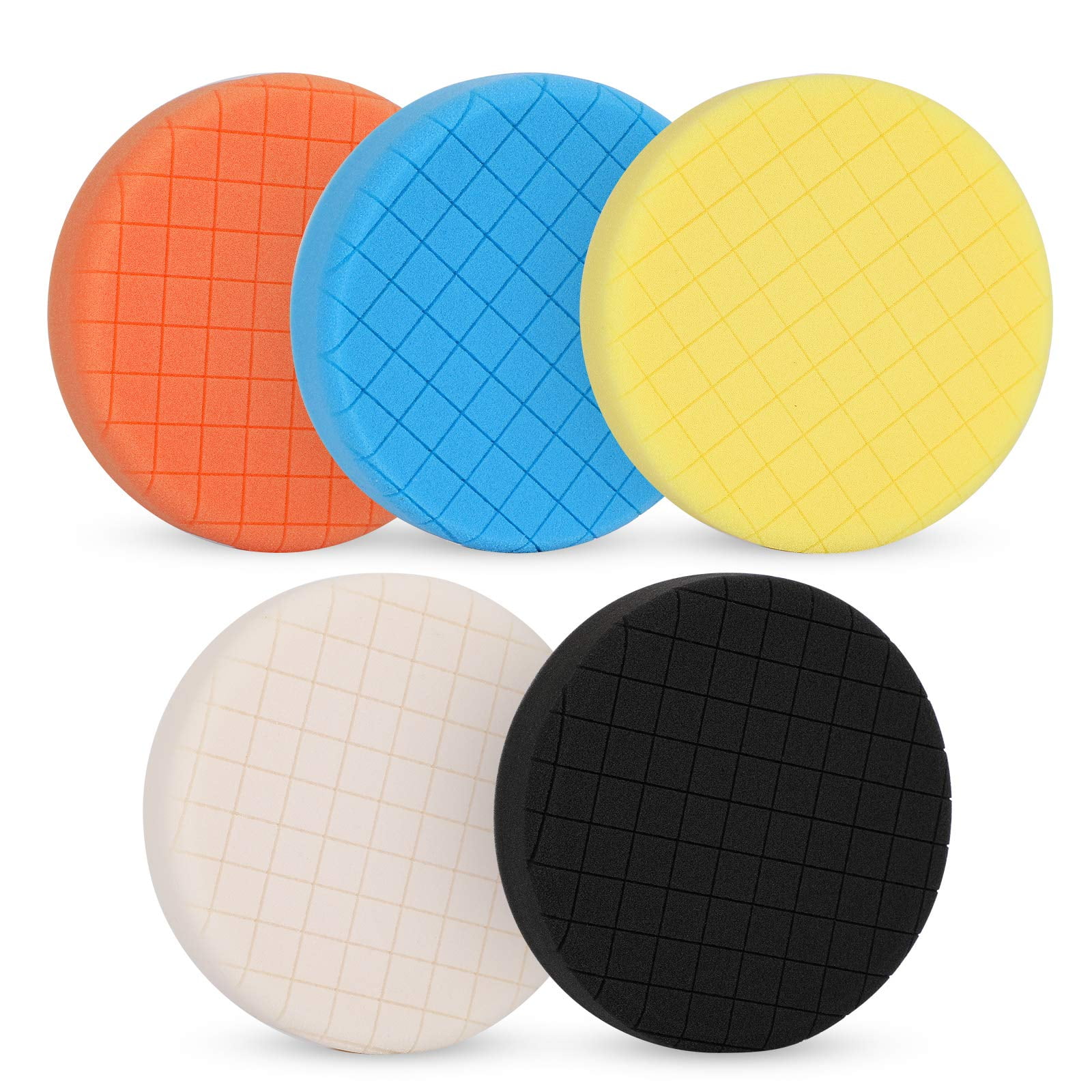 AVID POWER 6 Inch Buffing Polishing Pads 5Pcs for 6 Inch Backing Plate ...