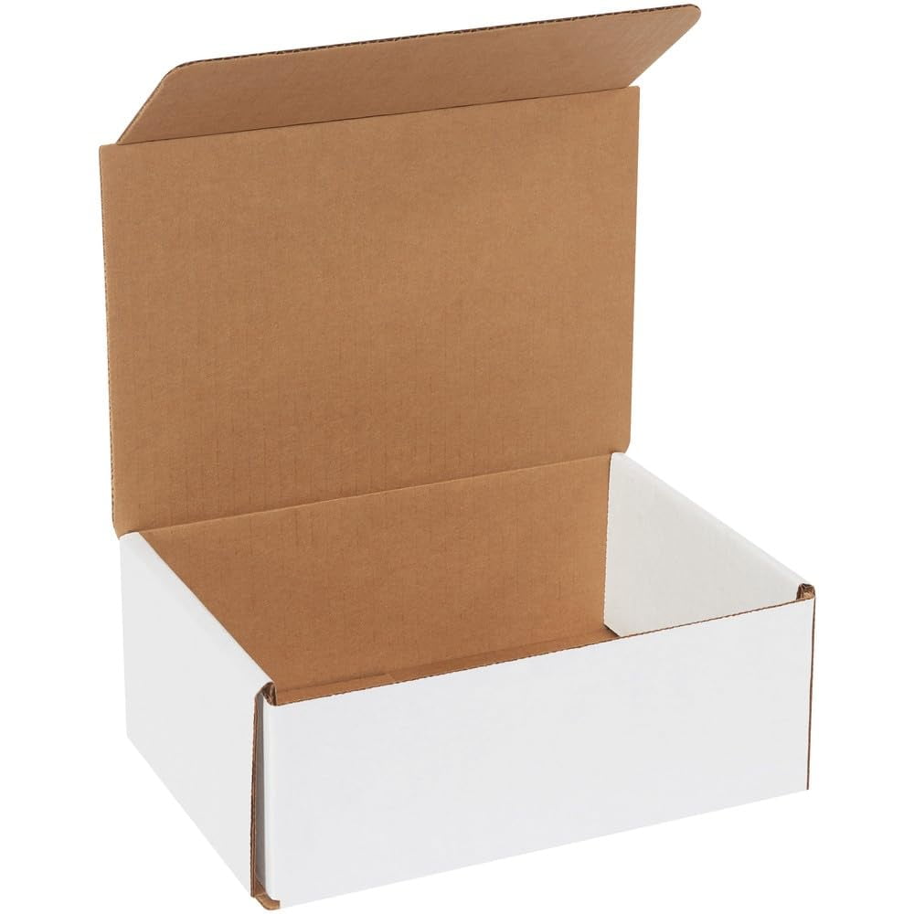 AVIDITI Shipping Boxes Small 8"L x 6"W x 3"H, 50-Pack | Corrugated ...