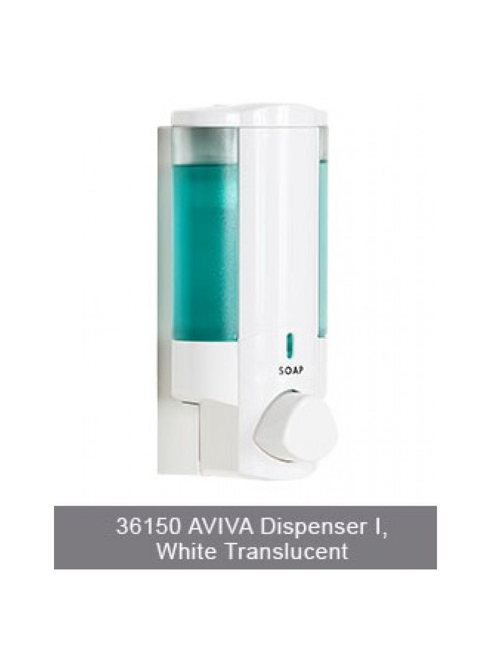 AVIVA Liquid Bath Amenities Dispenser 1-Chamber color White OR Vanilla ...