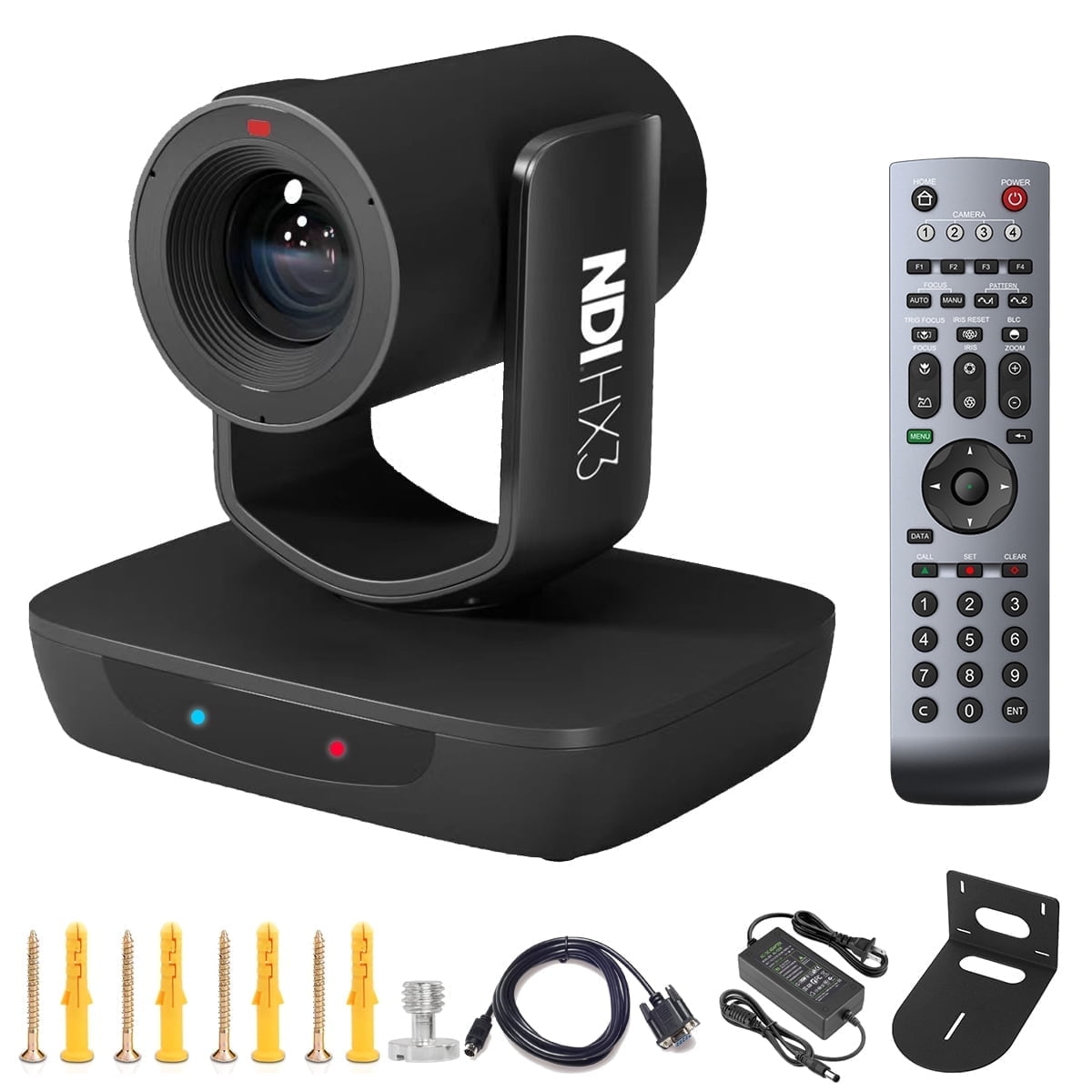 AVKANS 3G-SDI Web Cam AI Auto Tracking NDI 6 Camera,20x Optical Zoom IP ...
