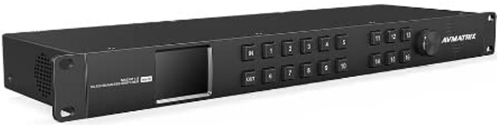 AVMatrix MSS1611-S Seamless SDI 16x16 Matrix Switcher, Clena Switch ...