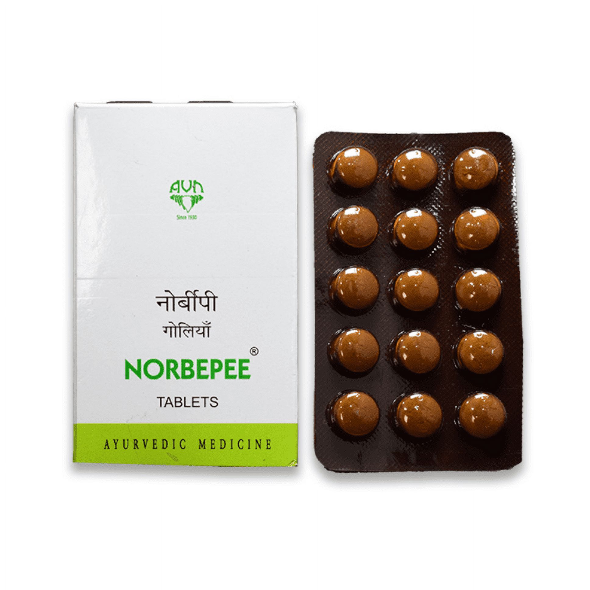 AVN Ayurveda Norbeepee Tablets 120 Tablets - Walmart.com