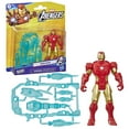 Marvel Avengers ActionVerse Iron Man Action Figure & Accessories, 4.5 ...