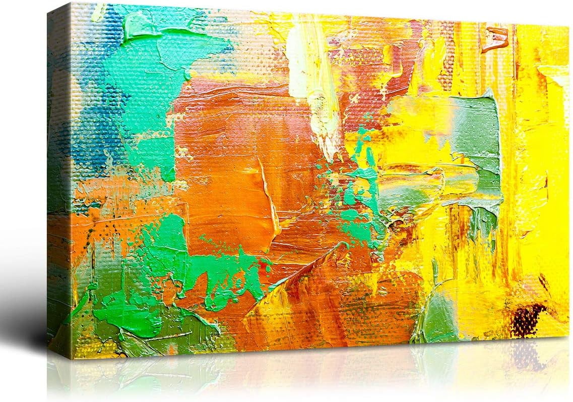 AVOI Abstract Wall Art Modern Abstract Colorful Artwork Canvas Wall Art ...