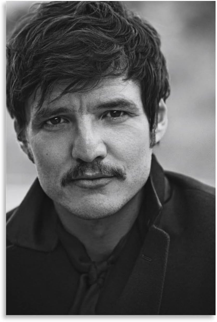 AVOI Actor Pedro Pascal Art Poster (1) Posters Wall Art Painting Canvas Gift Living Room Prints ...