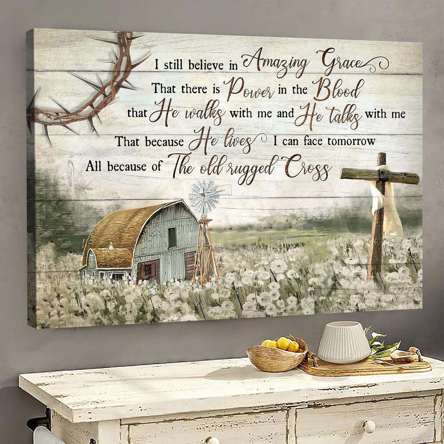 AVOI Amazing Grace Poster, Grace Jesus Christian Posters I Still ...