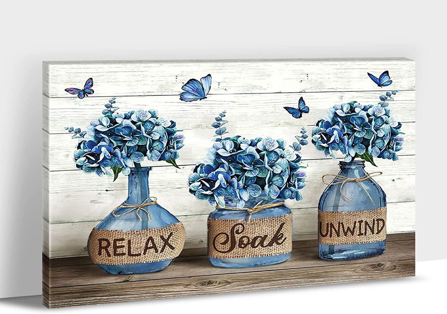 AVOI Bathroom Pictures for Wall - Farmhouse Bathroom Wall Art Decor ...