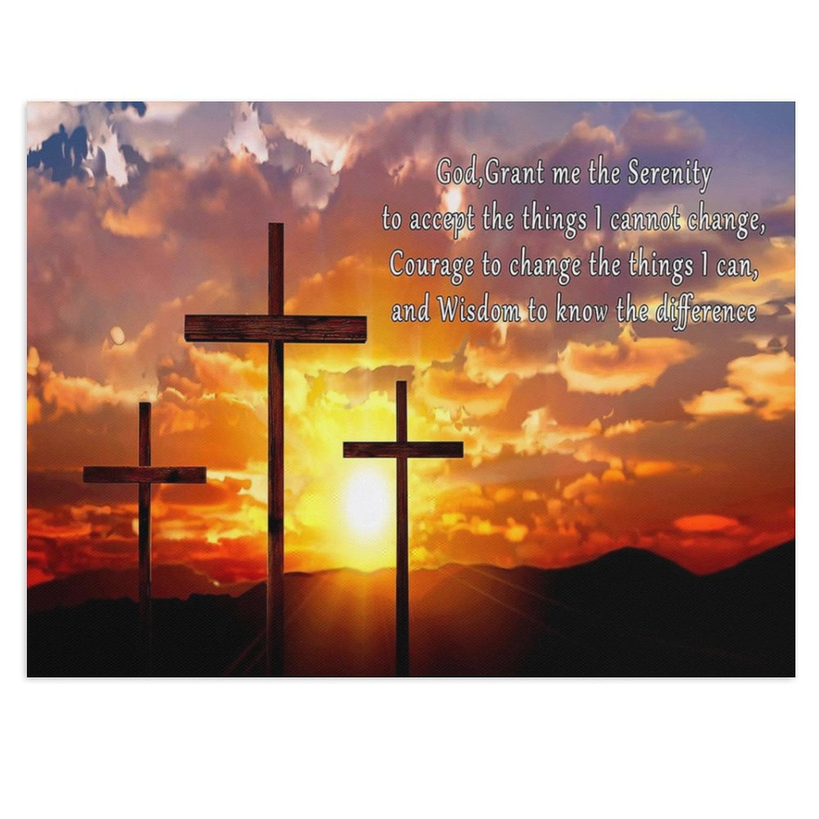 AVOI Bible Verses Canvas Wall Decor, Christian Office Wall Decor ...