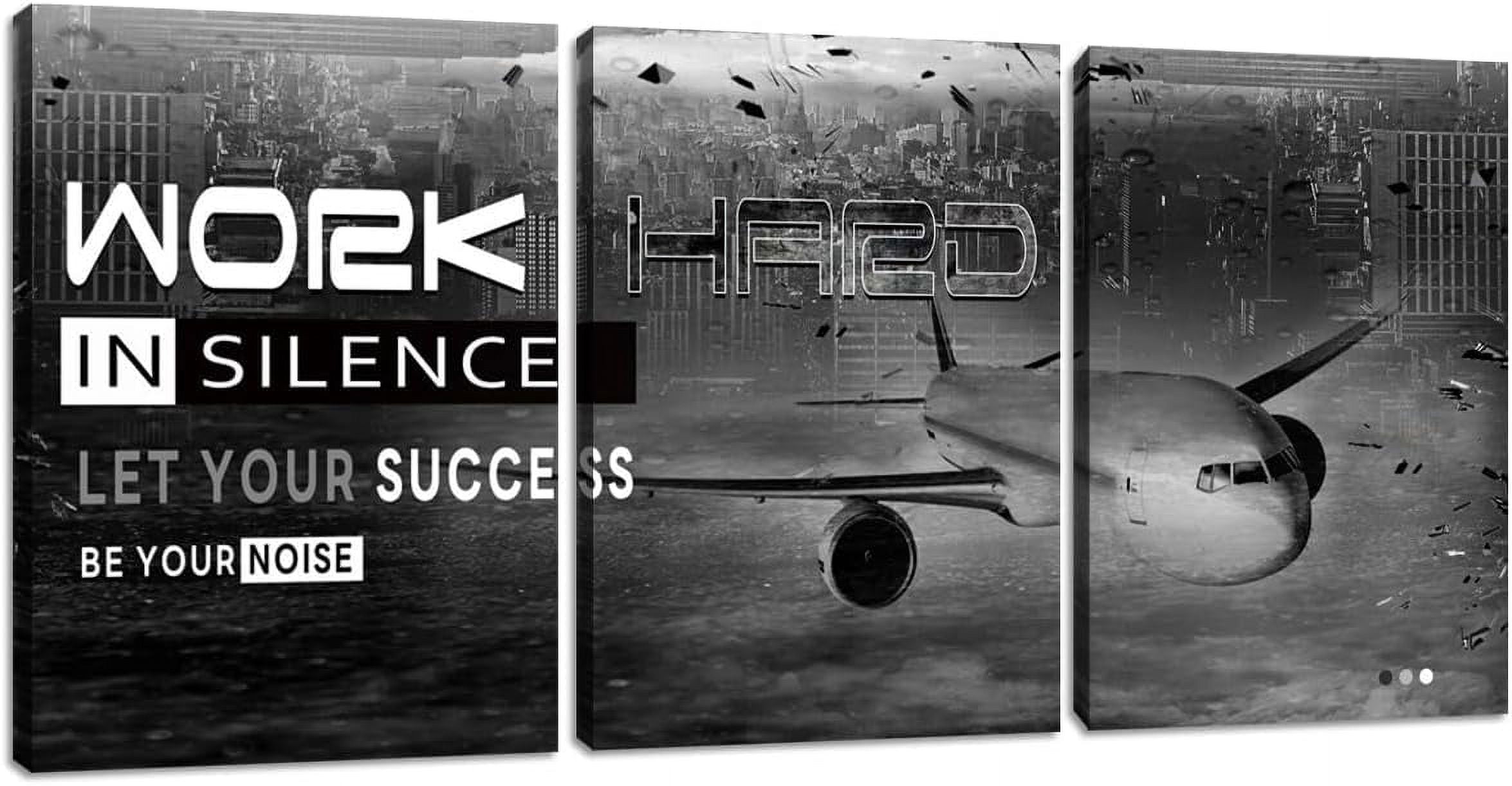 AVOI Black and White Motivational Wall Decor Inspirational Posters ...