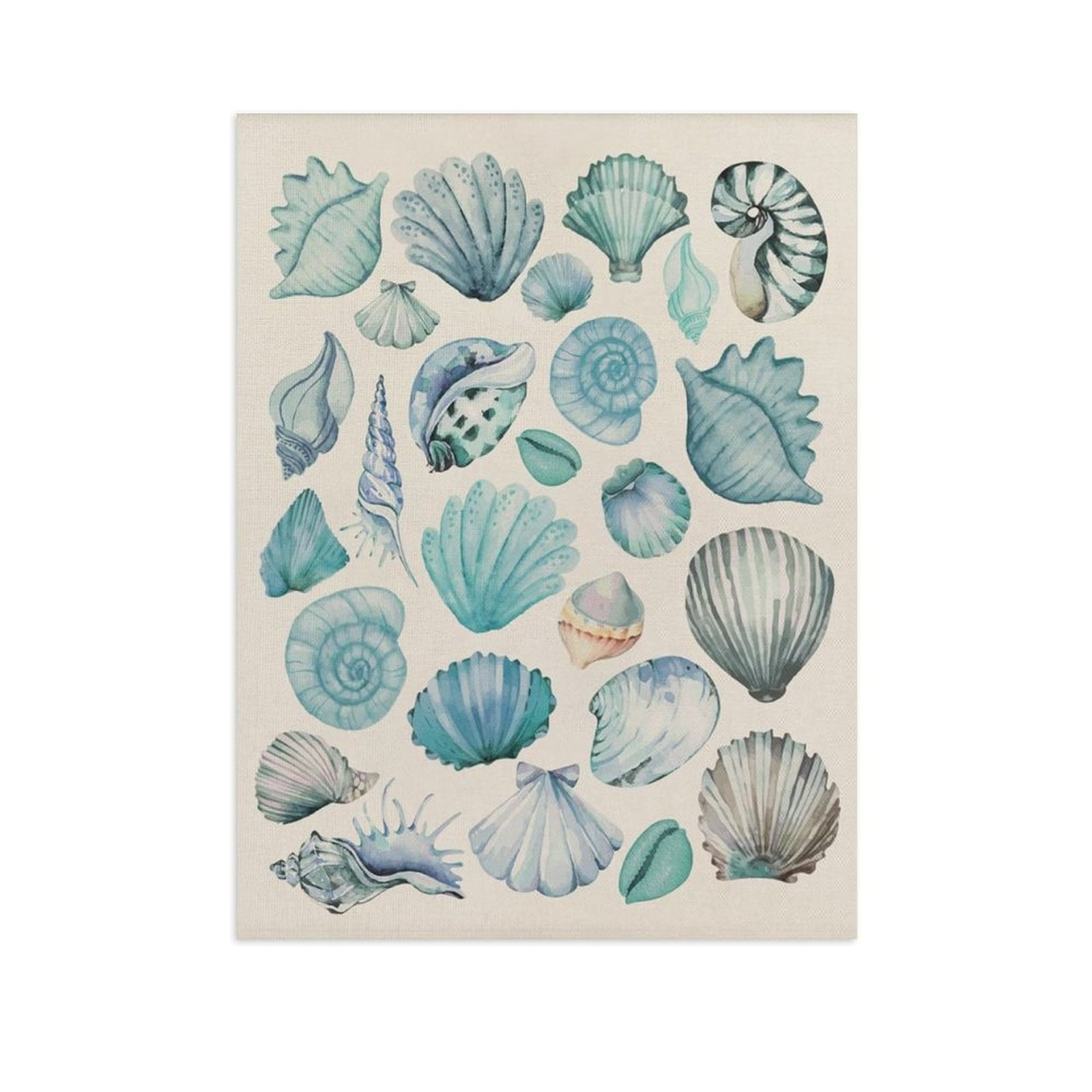 AVOI Bluey Coastal Cowgirl Wall Art Poster, Seashell Wall Decor, Preppy ...