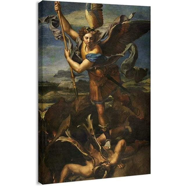 AVOI Canvas Print Wall Art - Saint Michael Vanquishing Satan, 1518 by ...