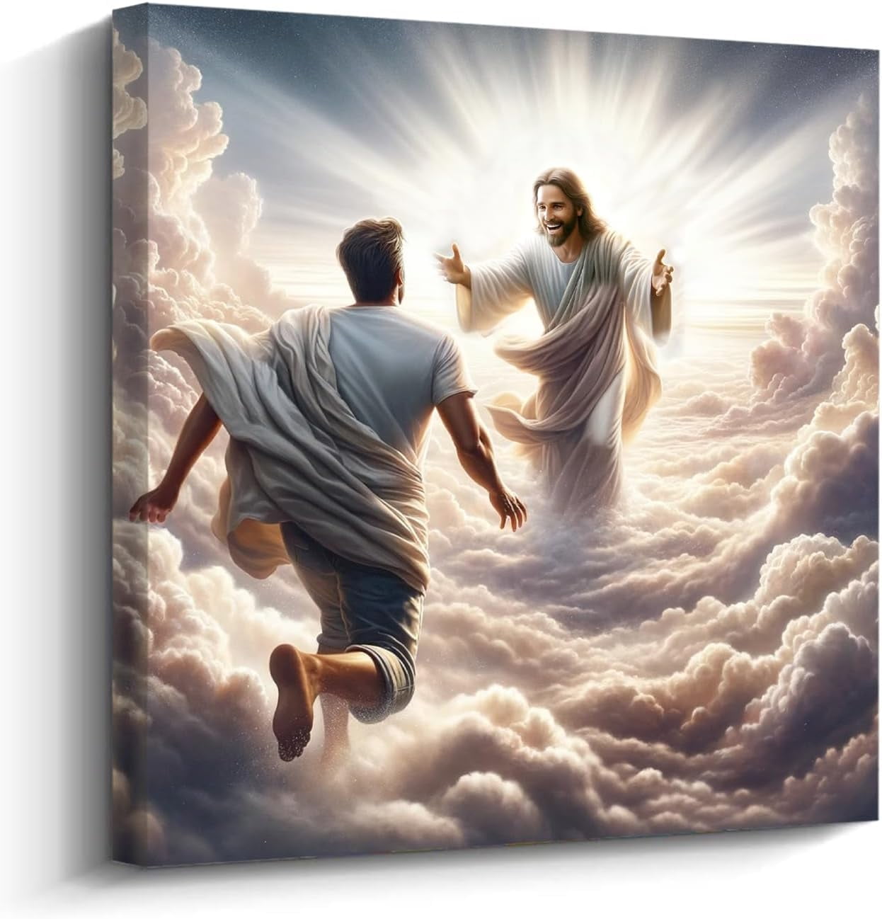 AVOI Christian Art Finally Comes Home Print Ascend to Heaven Into the ...