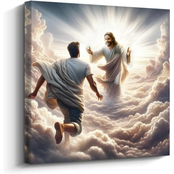 AVOI Christian Art Finally Comes Home Print Ascend to Heaven Into the ...