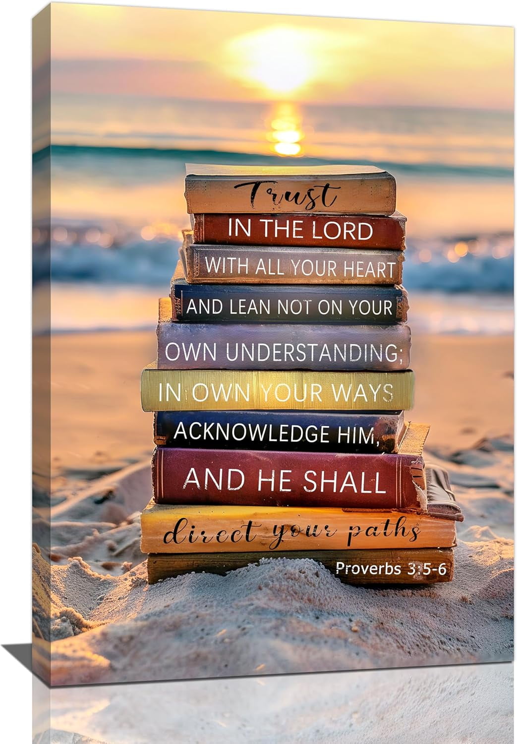 AVOI Christian Bible Verse Wall Art Religious Scripture Proverbs Wall ...