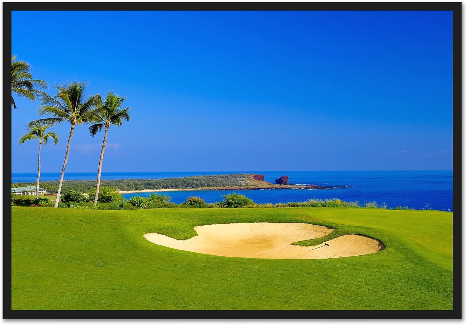 AVOI Coastal California Golf Course - Unframed - Canvas Print Home ...