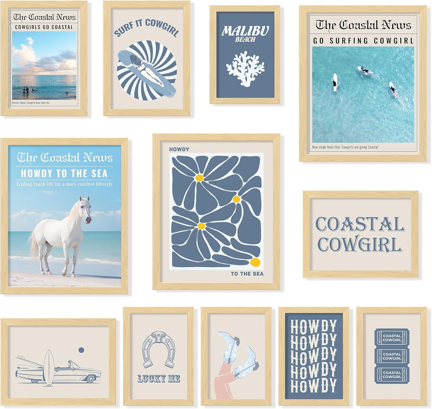AVOI Coastal Cowgirl Room Decor Aesthetic - Coastal Granddaughter Room ...