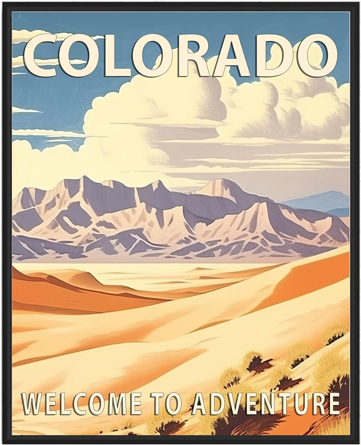 AVOI Colorado Scenery Poster Art Print, Colorado Poster Wall art Decor ...