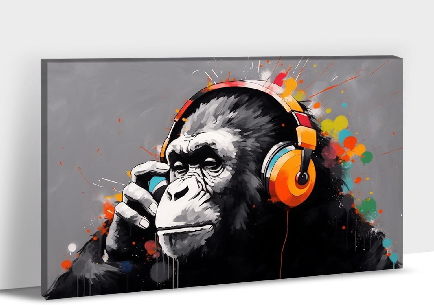 AVOI Colorful Street Art Canvas Prints, Modern and Cool Graffiti ...