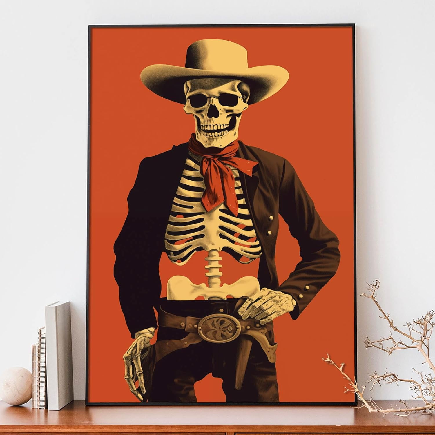 AVOI Cowboy Killer Poster Trendy Western Wall Art Bony Bandits Poster ...