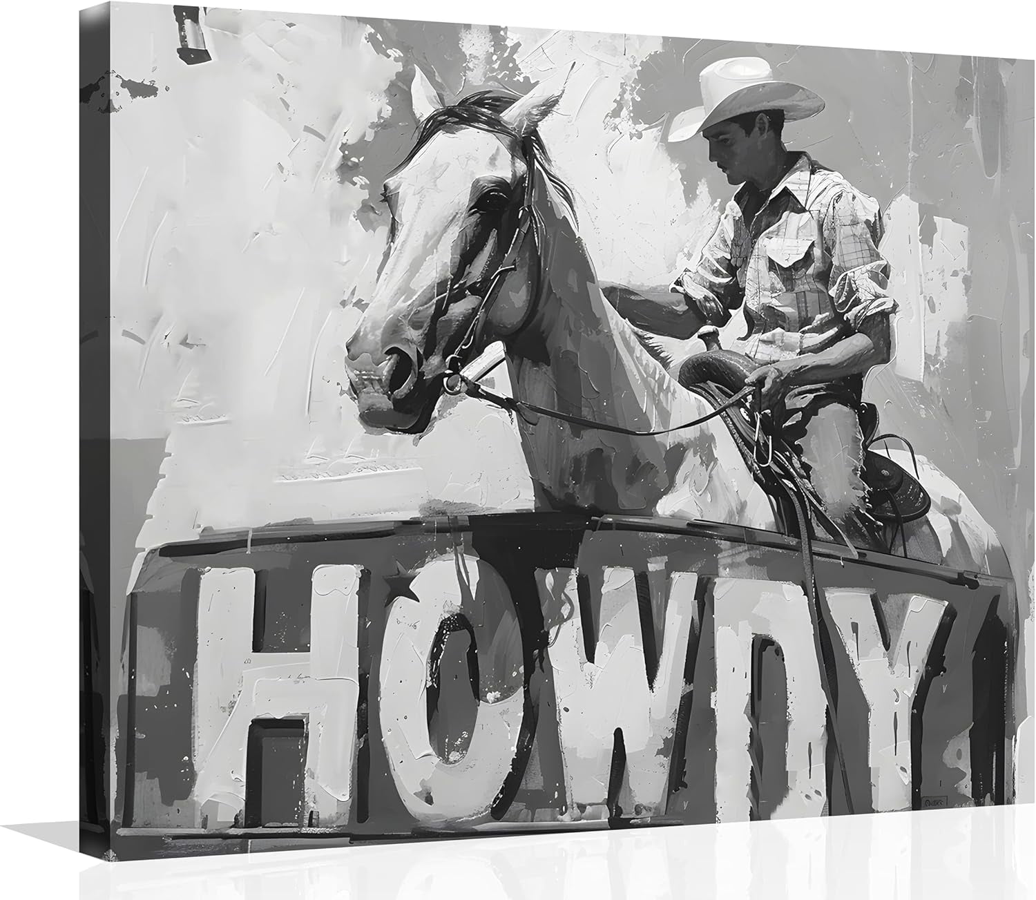 AVOI Cowboy Wall Art Vintage Western Poster Western Cowboy Pictures ...