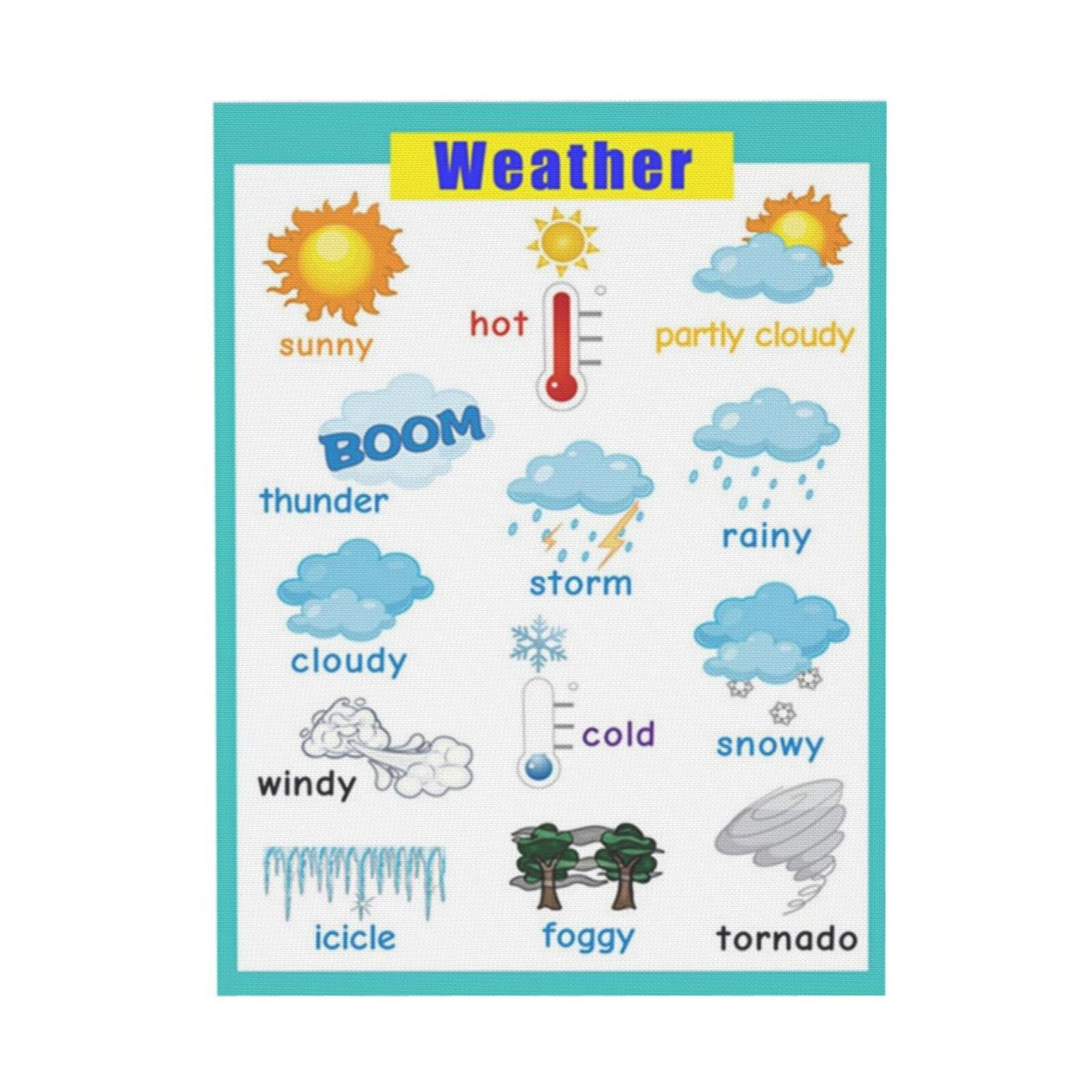 AVOI Educational Posters|Charts For Preschool Classroom Decorations ...