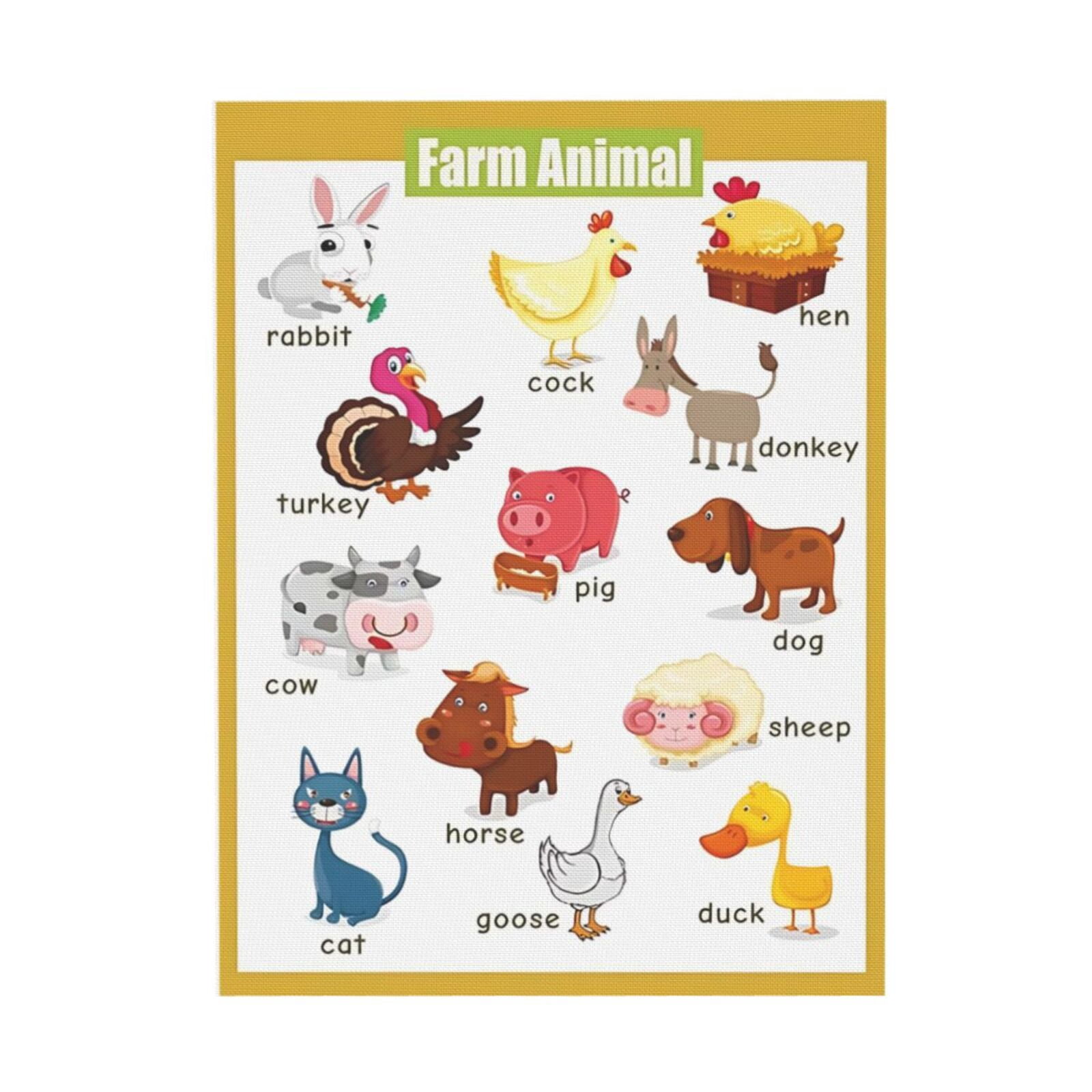 AVOI Educational Preschool Posters|Educational Wall Charts|School ...