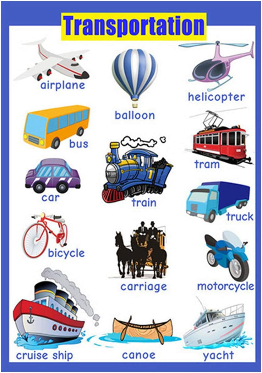 AVOI Educational posters|Laminated charts for preschool classroom ...