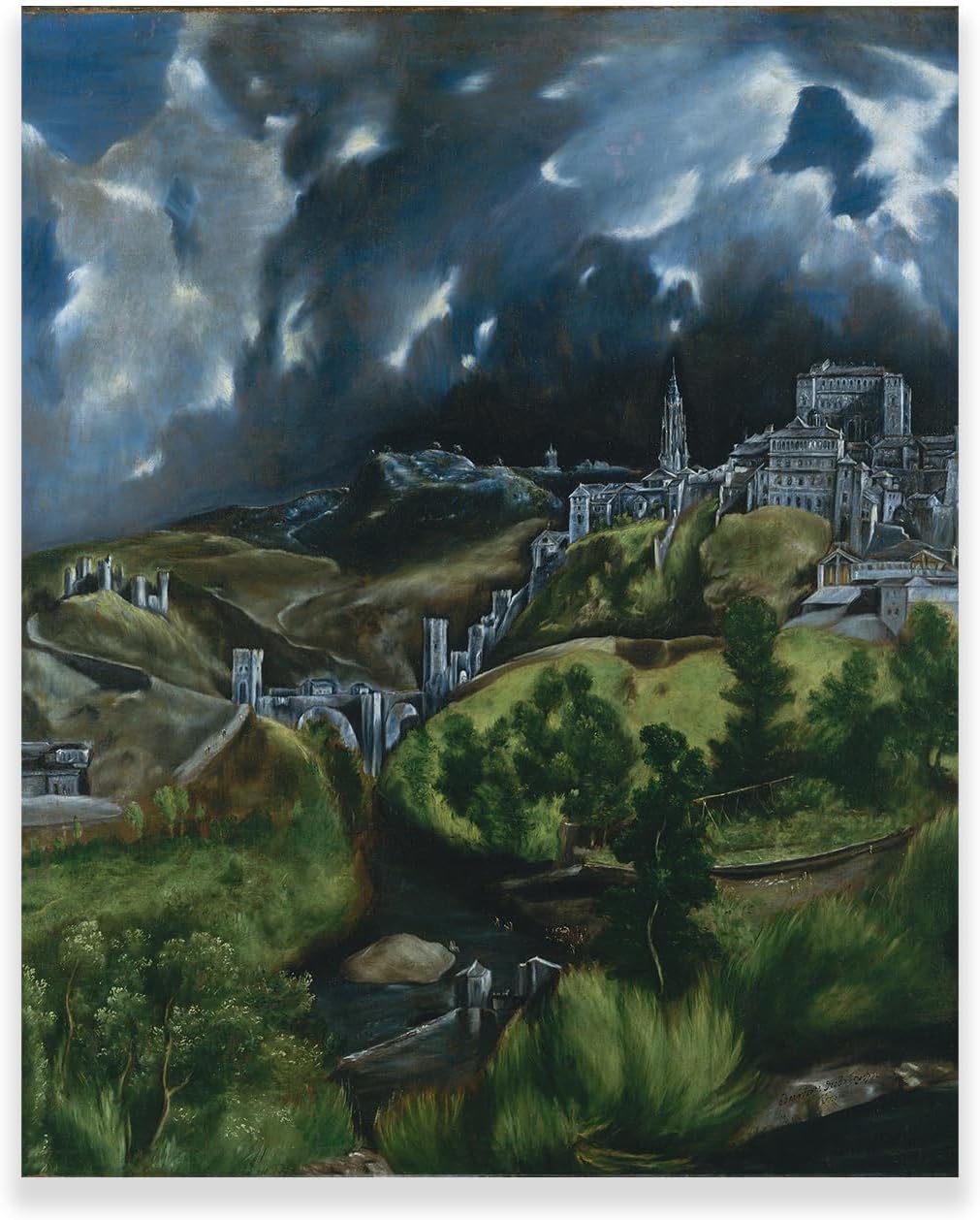 AVOI El Greco Poster - View of Toledo Spain Art Prints - Fine Art Print ...